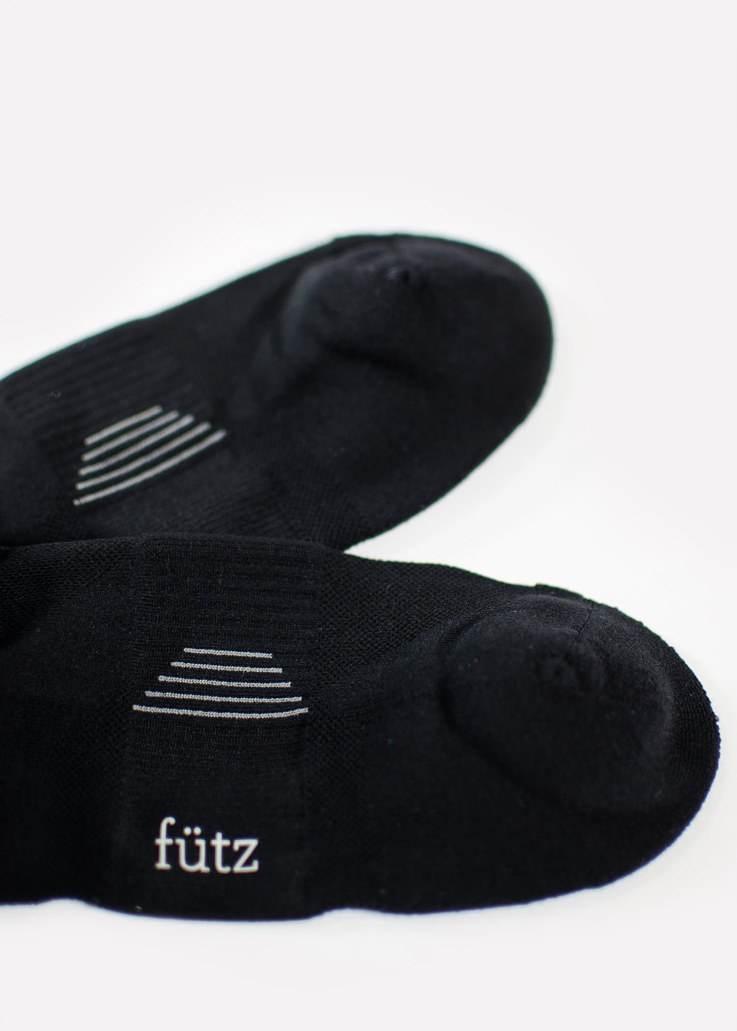 2Pk Men's Crew Sport - Black – fütz | Socks Simplified